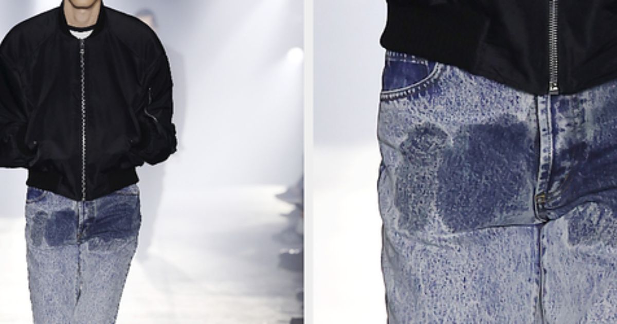 Top Fashion Brand Is Selling 'Pee Stain Jeans' For $600 And It's Flying ...